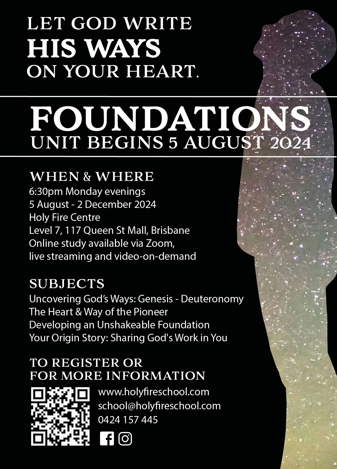 Announcing Our Foundations Unit 2024 – Invasion of Light